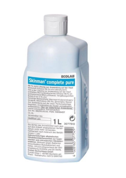 Ecolab Skinman complete pure | 500 ml | 2660 – Wenzel und Kurz Onlineshop